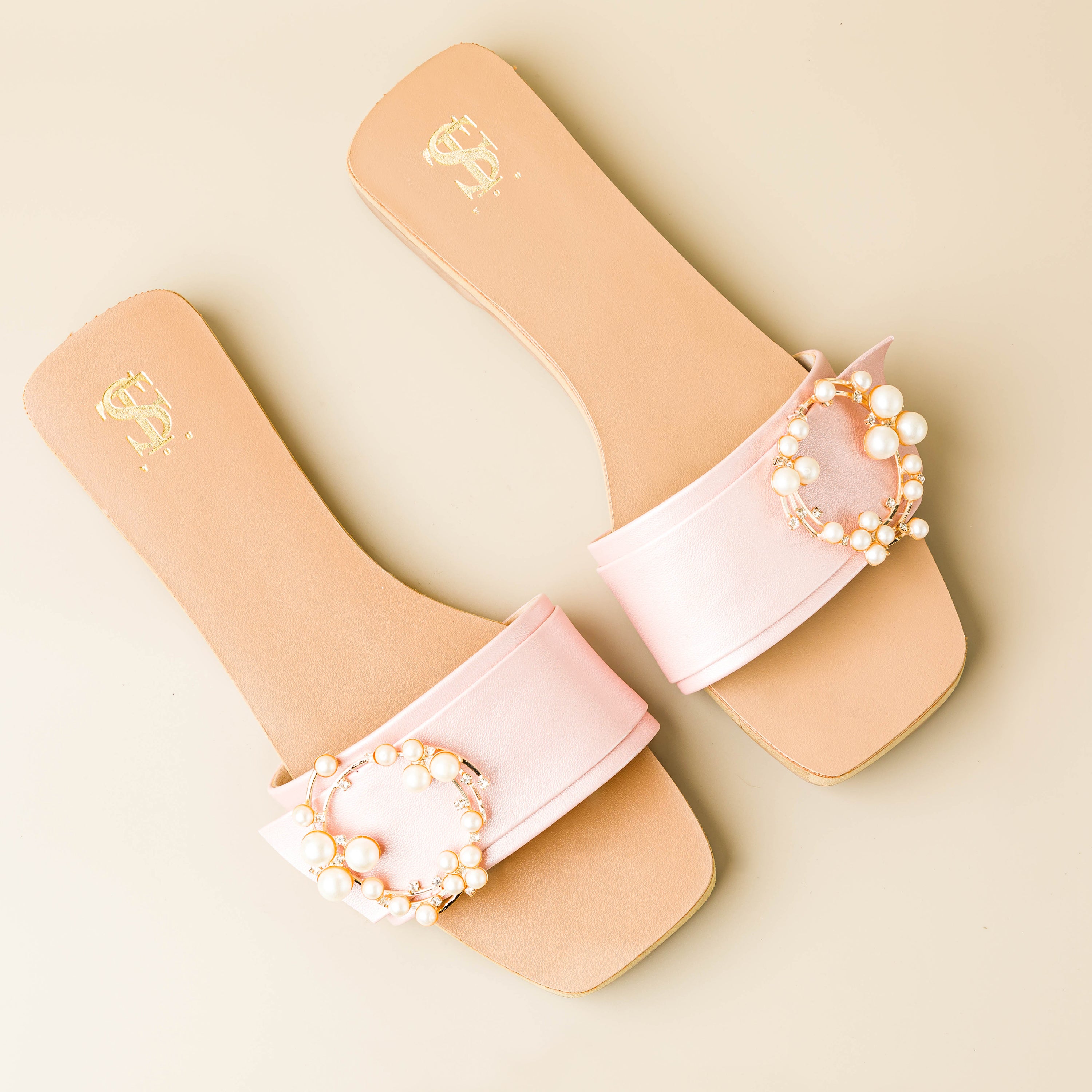 Periwinkle Pink Pearl flats – Shoe That Fits You