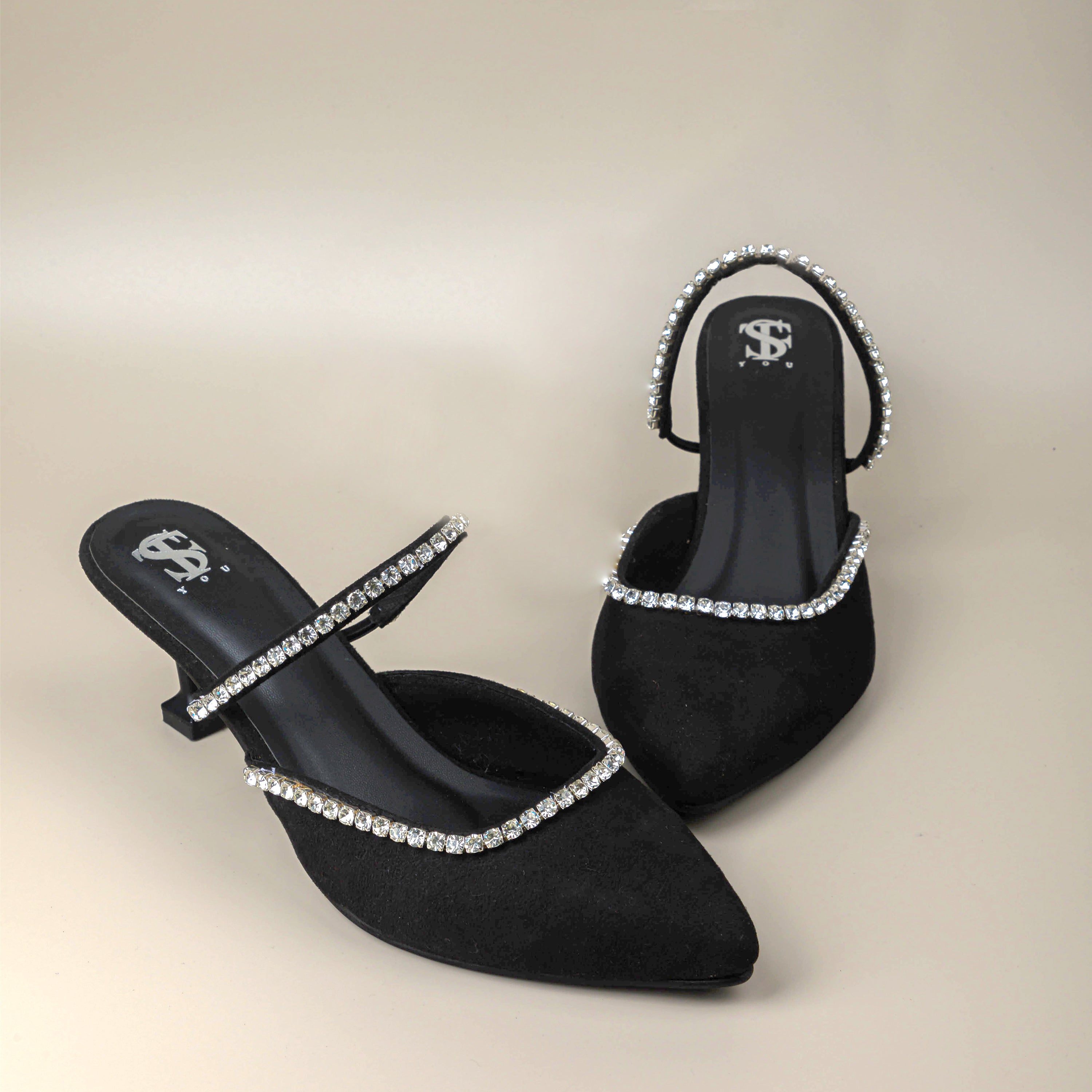 Bella Diamond Pointed toe heels – Shoe That Fits You